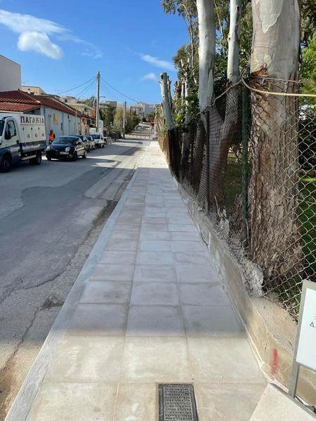 ΚΑΤΑΣΚΕΥΗ ΠΕΖΟΔΡΟΜΙΟΥ ΣΤΗΝ ΟΔΟ ΠΟΣΕΙΔΩΝΟΣ, ΛΑΥΡΙΟ [ΦΕΒ. 2022] – ΔΑΝΕΤΑΛ