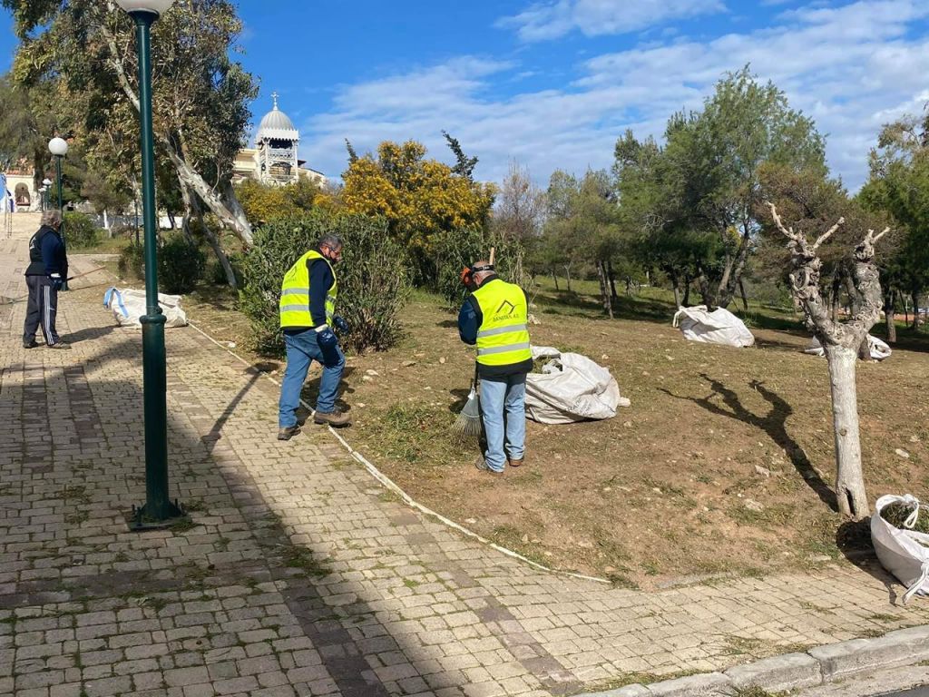 ΚΑΘΑΡΙΣΜΟΣ ΠΑΡΚΟΥ ΑΓΙΟΥ ΑΝΔΡΕΑ, ΛΑΥΡΙΟ [ΙΑΝ. 2021] – ΔΑΝΕΤΑΛ