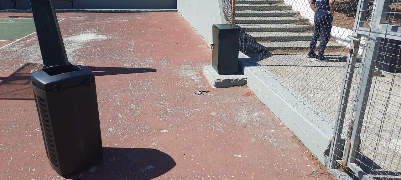 ΤΟΠΟΘΕΤΗΣΗ ΚΑΔΩΝ ΣΤΟ ΓΗΠΕΔΟ ΜΠΑΣΚΕΤ Νο 2, ΕΥΑΓΓΕΛΙΣΤΡΙΑ, ΚΥΠΡΙΑΝΟΣ ...