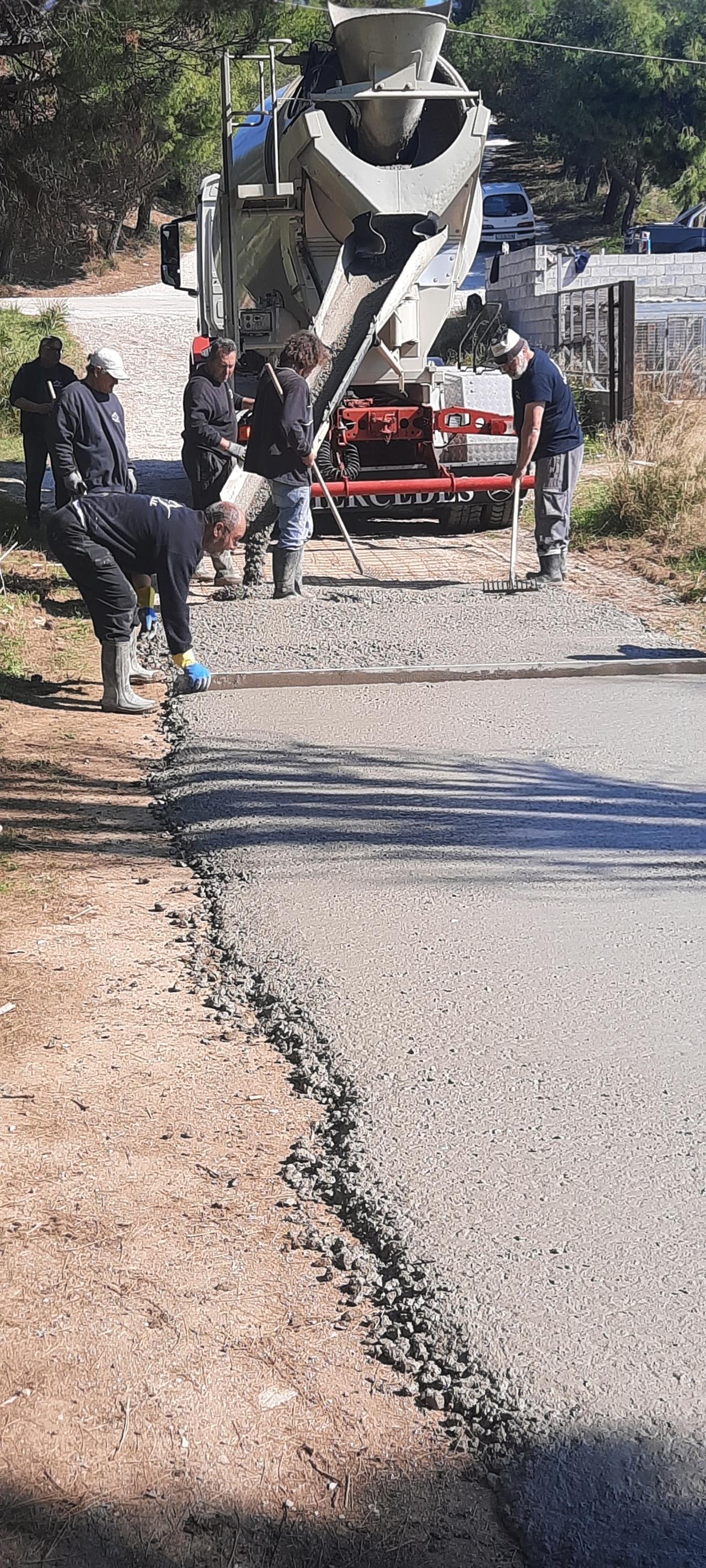 ΕΠΙΣΚΕΥΗ ΟΔΟΥ ΝΙΚ. ΠΕΝΤΕΦΟΥΝΤΗ ΜΕ ΜΠΕΤΟΝ, ΑΓ. ΜΑΡΙΝΑ, ΚΕΡΑΤΕΑ [ΦΕΒ ...