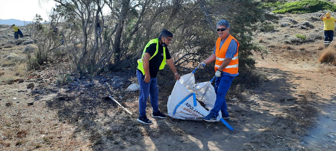 ΚΑΘΑΡΙΣΜΟΣ ΠΑΡΑΛΙΑΣ ΠΕΡΔΙΚΑ, ΛΑΥΡΙΟ [ΙΟΥΛ. 2021] – ΔΑΝΕΤΑΛ