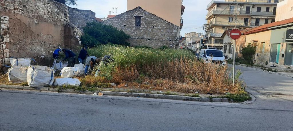 ΚΑΘΑΡΙΣΜΟΣ ΟΙΚΟΠΕΔΟΥ ΕΠΙ ΟΔΩΝ ΓΕΩΡΓ. ΜΑΡΜΑΡΑ ΚΑΙ ΡΟΣ ΦΛΕΜΙΝΓΚ, ΛΑΥΡΙΟ ...