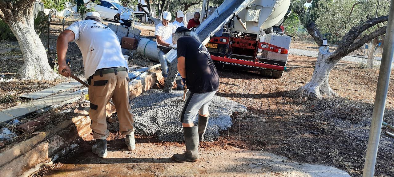 ΕΠΙΣΚΕΥΗ ΔΡΟΜΟΥ, ΚΑΘΕΤΟΥ ΤΗΣ ΟΔΟΥ ΦΩΤΙΟΥ ΚΑΝΕΛΗ, ΜΕ ΜΠΕΤΟΝ, ΛΑΥΡΙΟ ...